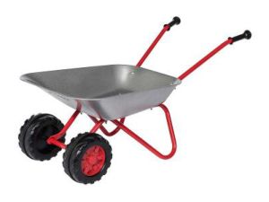 Metal wheelbarrow With Double Front Wheel - NEW