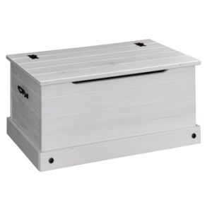 Corona White Storage Trunk