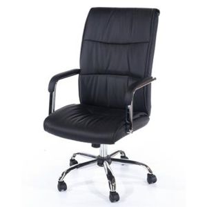 Duke Office Chair, Pu Black