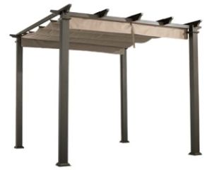 Seville Gazebo Outdoor Garden BBQ Shelter, Party Tent with Retractable ...