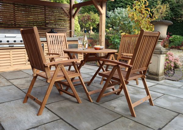 Manhattan 4 seater dining set store