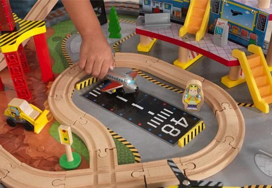 Transportation Station Train Set Table Children s Toy